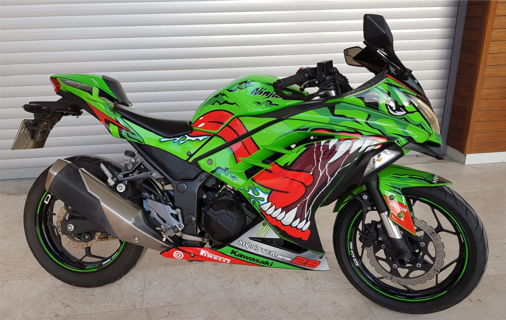 KAWASAKI NINJA 300 2013-2025 – MOTORCYCLE TEMPLATES