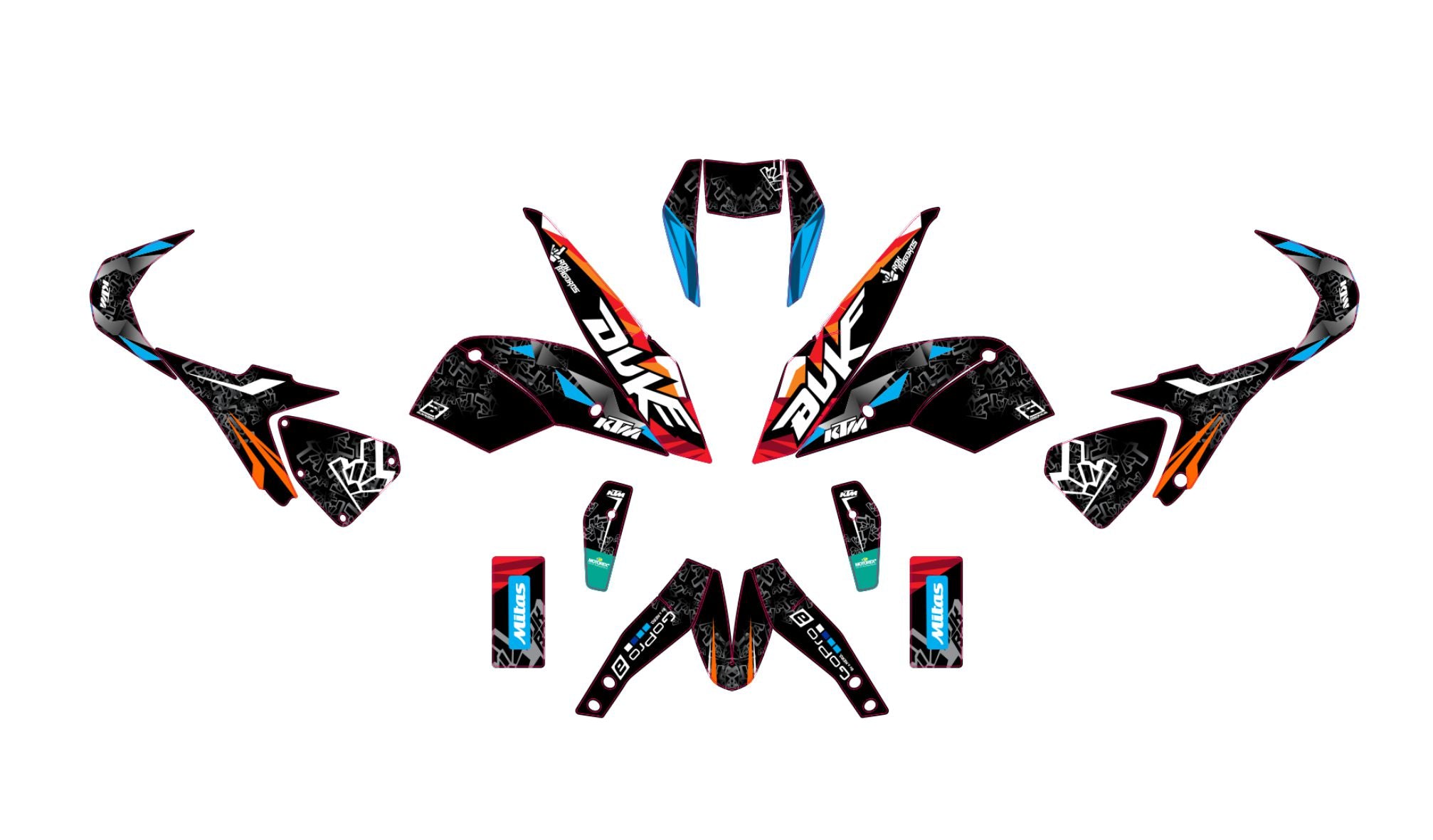 VECTOR GRAPHIX – MOTORCYCLE TEMPLATES