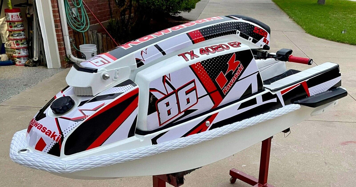 KAWASAKI 550 SX JET SKI – MOTORCYCLE TEMPLATES