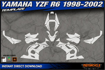 YAMAHA R6 – MOTORCYCLE TEMPLATES